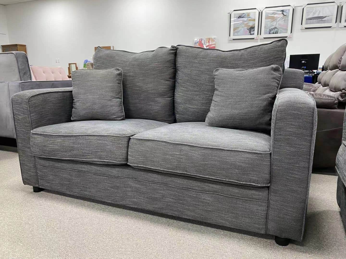 Chloe Fabric Sofa 2 Seater – Victor's Choice Furniture