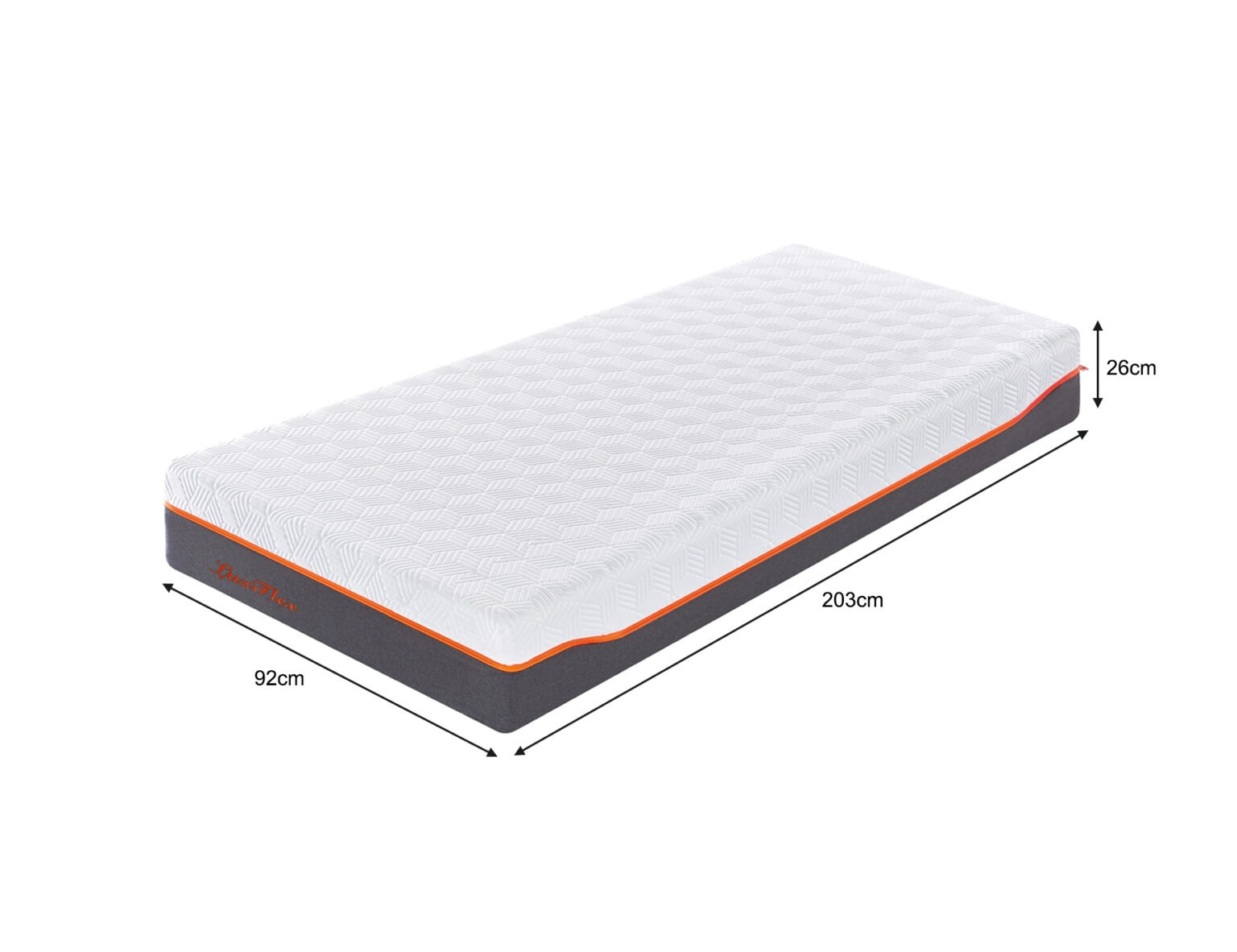 Smart Flex SF500 Electric Adjustable Bed Base With Memory Foam Mattress ...