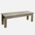 HIDDEN Lotus Bench Seat Solid Rubber Wood 1400mm - Victor's Choice ...