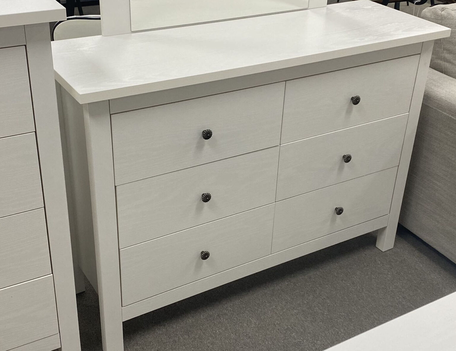 Lisa White Lowboy Dresser