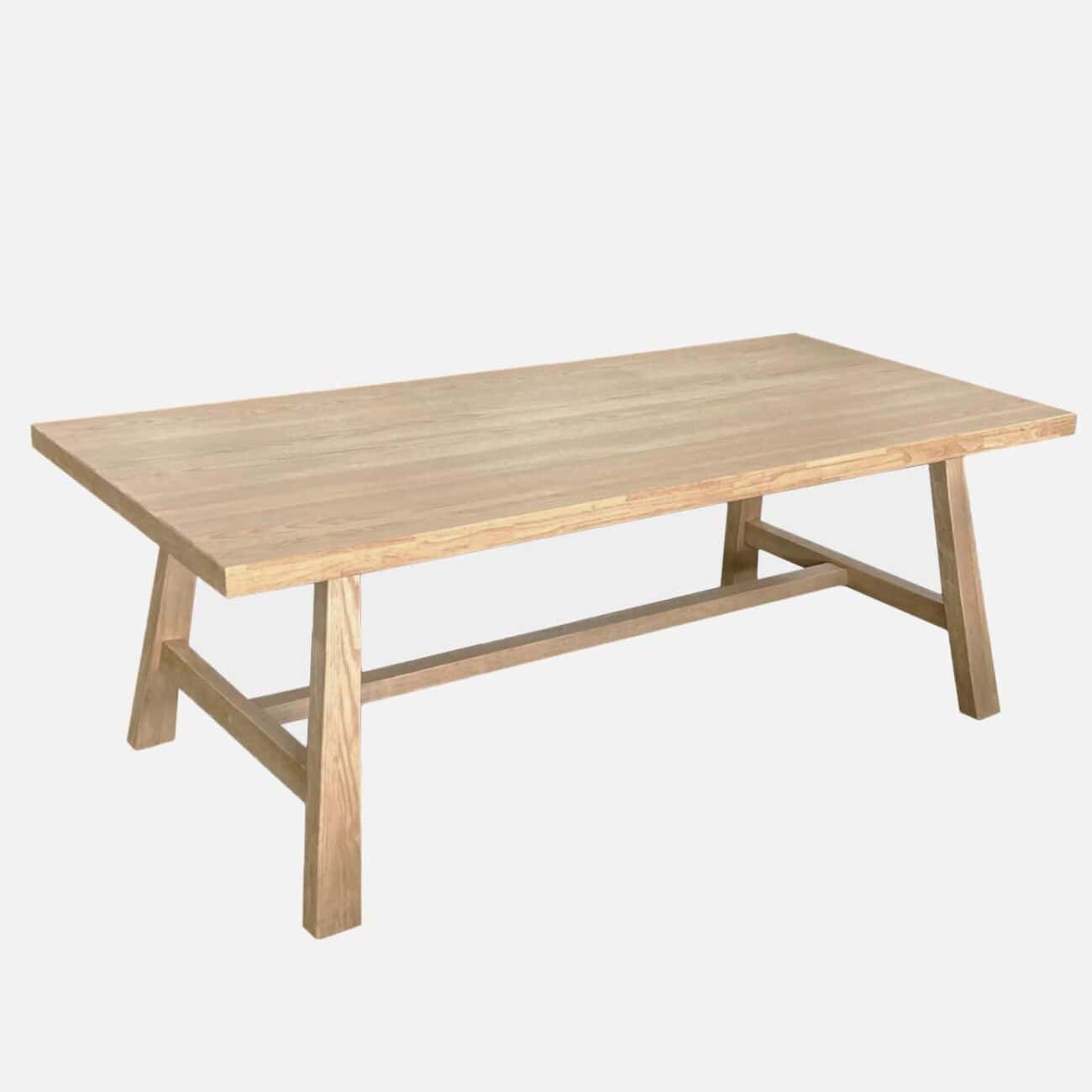 Alaska Ash Wood Dining Table 2200mm