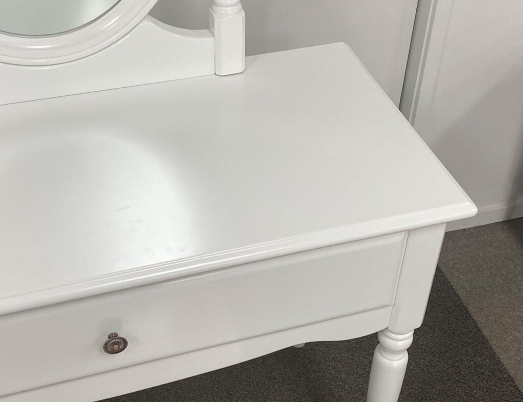 Eden French Style Dressing Table Mirror With Stool