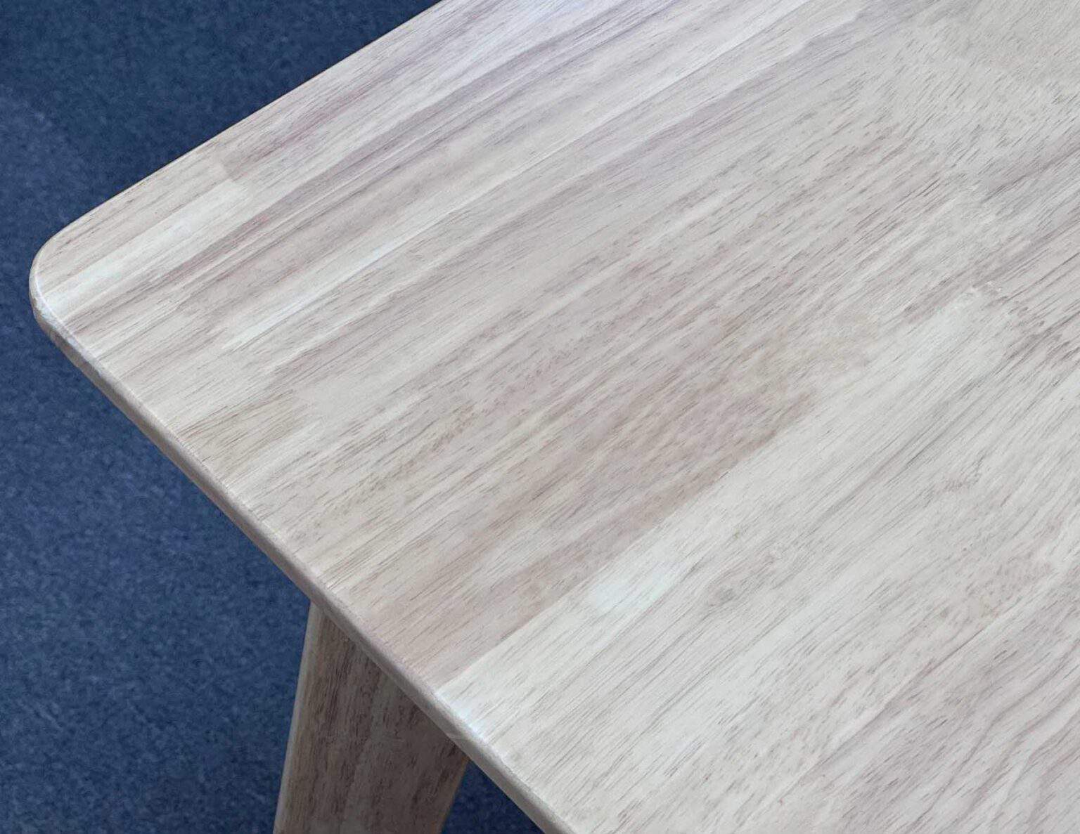 Reese Solid Rubber Wood Dining Table 1500mm