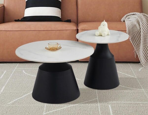 Massa Extension Marble Ceramic Dining Table 1200-1800mm