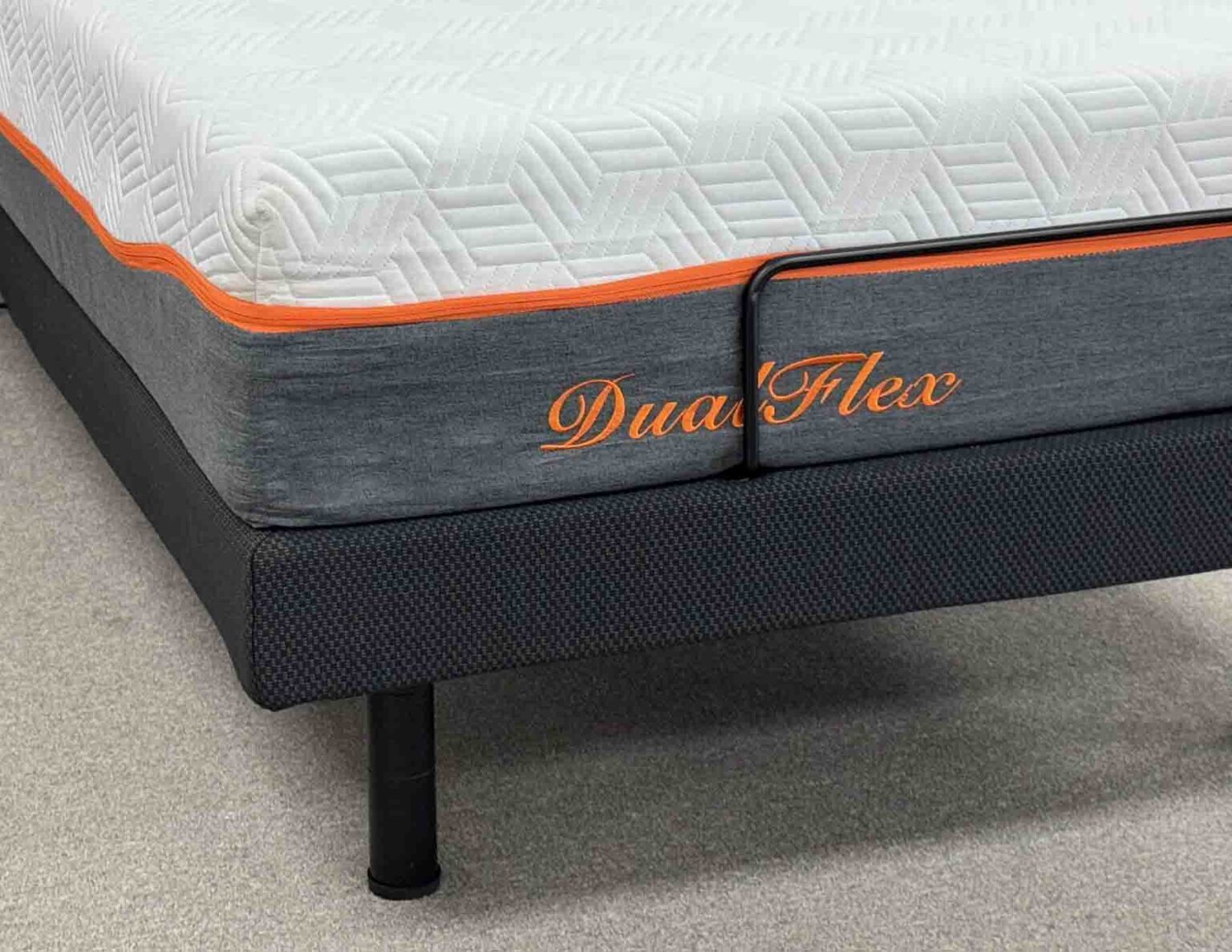 Smart Flex SF500 Electric Adjustable Bed Base With Memory Foam Mattress ...